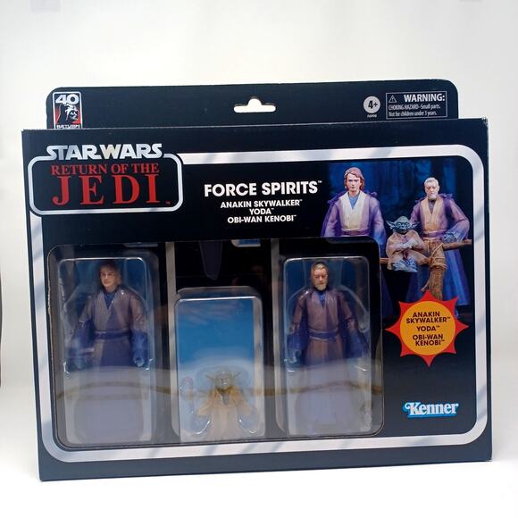 Disney | Toys | Disney Star Wars Black Series 4th Rotj Force Spirits 3 ...